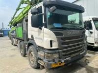 China Zoomlion 2018 56m Concrete Pump Truck (Scania Chassis) for sale
