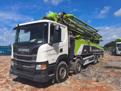 China Zoomlion 2019 56m Concrete Pump Truck (Scania Chassis) for sale