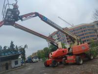 China JLG 20-Meter Self-Propelled Diesel-Powered Telescopic Boom Aerial Work Platform for sale