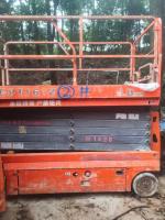 China Dingli 14m Self-Propelled Electric Scissor Aerial Work Platform for sale