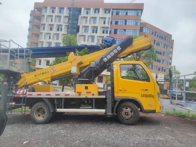 China Hailunzhe 16-meter Articulating Boom Truck-mounted Aerial Work Platform for sale