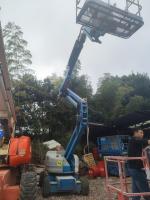 China Genie 14-meter Self-Propelled Diesel-Powered Articulating Boom Aerial Work Platform for sale