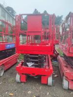 China Sany 8-meter Wide Platform Electric Scissor Lift Truck for sale