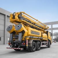 China Double Seal Concrete Pump Trucks Max Theoretical Output 180m3h Heavy Duty Construction Machinery for Large Scale Projects for sale