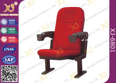China Fabric Cushion Spring Recovery Theater Chairs , Commercial Cinema Seating for sale