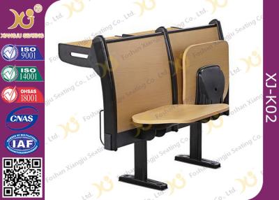 China Foldable Writing Pad Molded Plywood Seat Laminate Finish School Desk And Chair for sale