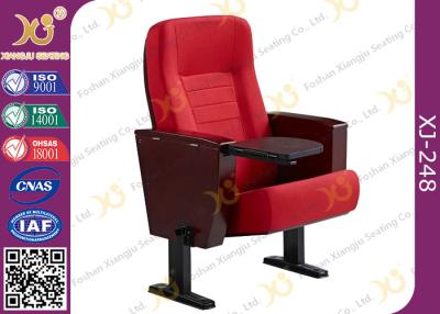 China Powder Coating Finish Legs Auditorium Theater Seating Furniture With Tablet for sale
