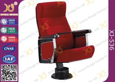 China PU Molded Foam Cushion Church Auditorium Seating / Folding Theater Seats for sale