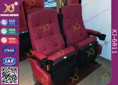 China Molded PU Foam Flame Retardant Auditorium Theatre Seating Center Distance 580mm Rocker for sale