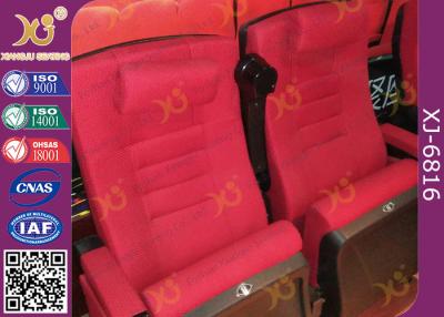 China Fabric Cushion Spring Recovery Movie Theater Chairs PU Foam For IMAX Theater for sale
