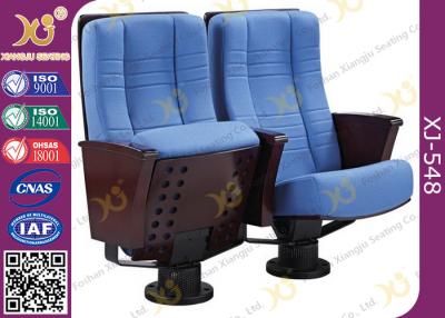 China Comfortable Steel Legs Floor Mounted Church Seating Chairs , ISO9001 for sale