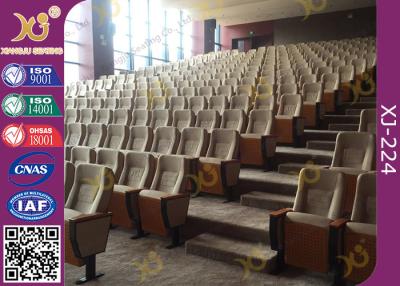 China Damper Soft Closed Noise Free Auditorium Chairs Auditorium Furniture For School for sale
