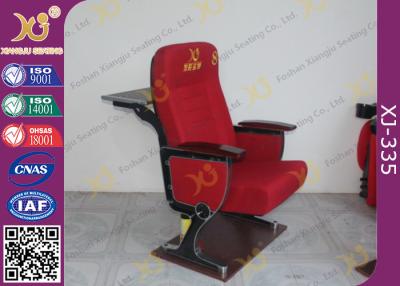 China Anti Rust Aluminum Alloy Frame Theater Church Auditorium Chairs Fixed On Floor Type for sale