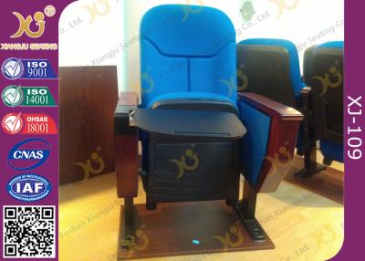 China Outer Design ABS Writing Table Chairs For Auditorium Reserved Audio System Space for sale