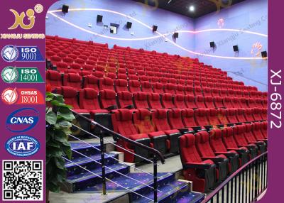 China Euro Seating Tip Up Armrest Cinema Theater Chairs For Giant Screen Theater for sale