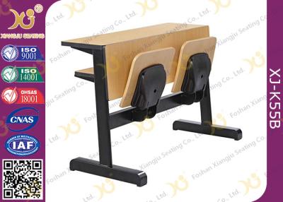 China Custom Size Plywood College Classroom Furniture Desk And Chair Seat Folded for sale