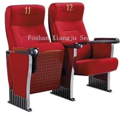 China Aluminum Legs Auditorium Theater Seating Ash Wood Veneer Finished XJ-389 for sale