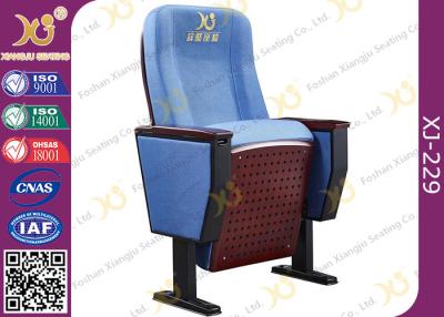China 5 Years Warranty Auditorium Theatre Seating Folding Tip Up Seat Wooden Outer Panel for sale