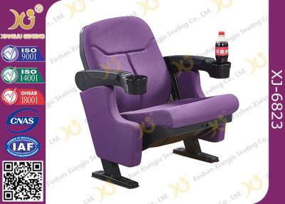 China Modern Commercial Cinema Theater Chairs Fixed To Floor By Strong Screws for sale