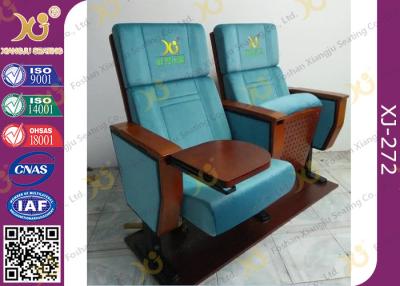 China Stacking Tablet Wooden  Musical / Lecture Hall Seating Tip-Up Seat for sale