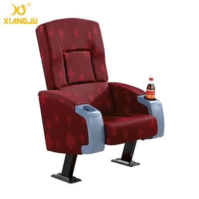 China Cold molded foam Metal leg with Cupholder VIP Cinema Seats / movie theater seats for sale