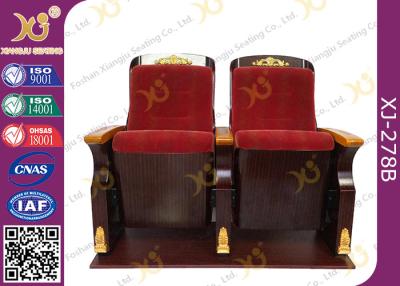 China Fire Retardant Commercial Fabric Auditorium Theater Seating / Concert Hall Chairs for sale