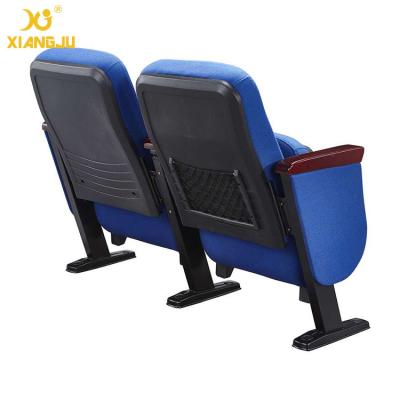 China Durable Tip Up PP Outer Back Pocket Wrap Fabric Government/ Lecture Hall Seating for sale
