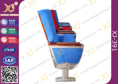 China Air Bus Boeing Air Craft Type Folding Table Theatre Seating Chairs By Aluminum Alloy Structure for sale