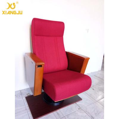 China Europe Wooden Auditorium Theater Seating Independent / Single leg Strong Structure for sale