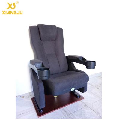 China Ultra Comfort Floor Mounting Cinema Theater Chairs Customized for sale