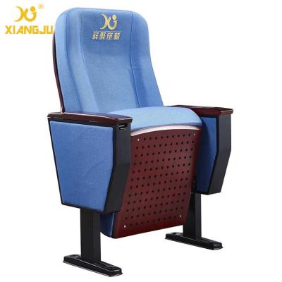 China Folding Retractable Patent Design Church Auditorium Seating With Hole Painted Seat for sale