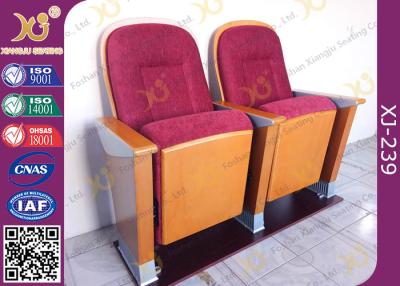China Church Type Fabric Auditorium Theater Chairs For Bishop And Pastor for sale