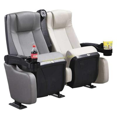 China XJ-6876 Xiangju 600mm Luxury Cinema Folding Chair with Cup Holder Factory Price for sale