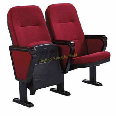 China Foldable Lecture Hall Seating / Auditorium Chair With Writing Pad Board Tablet for sale