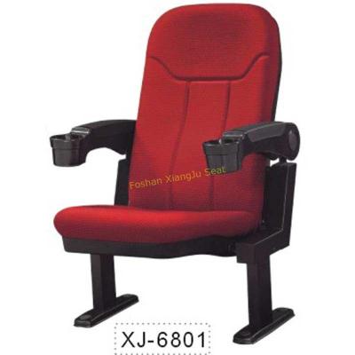 China Fabric Conference / Church / Auditorium Hall Chairs With Movable Armrest for sale