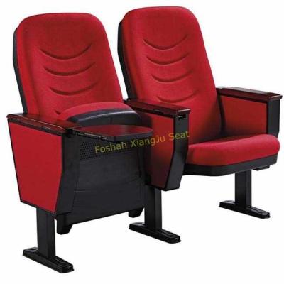 China US UK Standard Flame Retardant Tip Up Auditorium Seating Red , Blue , Yellow Color for sale