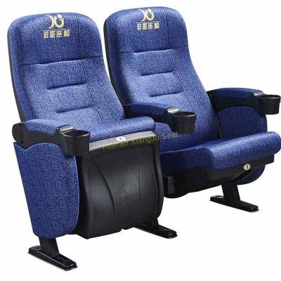 China Comfortable Fireproof Armed Roll Up Theatre Seating Chairs / Cinema Seats for sale