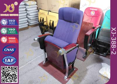 China Durable Aluminum Alloy Legs Auditorium Chairs For Nairobi Amphitheater for sale