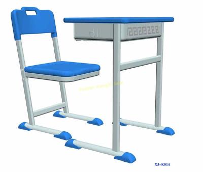 China Standard Fixed Height Study Table And Chair Set For Middle / High School Student for sale