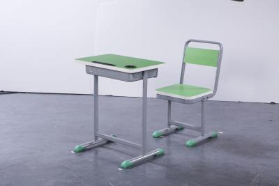 China Durable Ergonomic Study Desk And Chair Set With Fixed Height 760mm for sale