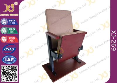 China Slim Polyurethane Sponge Auditorium Chairs For University Lecture Hall for sale