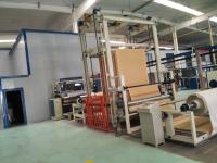 China Adding Bitumen Carpet Backing Machine / Needle Punch Carpet Tile 220cm Width for sale