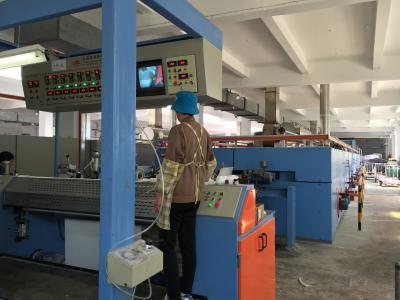 China Anti Rust 5m/Min Textile Coating Machine With Heated Air Circulation Drying Chamber for sale