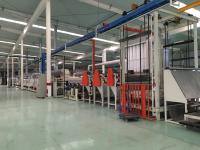 China Frequency Control Electrostatic Flocking , Flock Printing Machine 5 - 25m / Min for sale