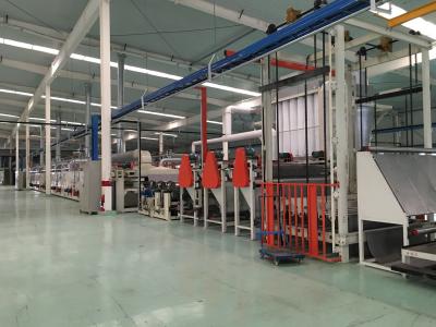 China Frequency Control Electrostatic Flocking , Flock Printing Machine 5 - 25m / Min for sale