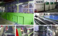 China Knitting Non - Woven Electrostatic Flocking Equipment Available Working  Width 160cm for sale