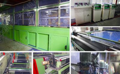China Knitting Non - Woven Electrostatic Flocking Equipment Available Working  Width 160cm for sale