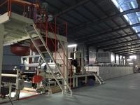 China Hot Air Circulation Floor Tiles Making Machine Applicable PP Fibre Carpet for sale