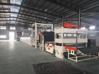 China Carpet Tile Bitumen Production Line Or Continuous Operation Separate Cutting Control for sale