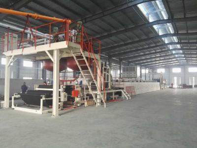 China Automatic Tile Production Line / Bitumen Backed Carpet Tiles Water - Cooling Control for sale